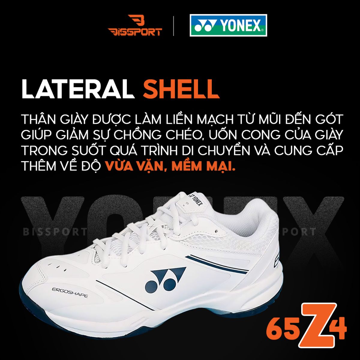 Giày Cầu Lông Yonex SHB 65Z4 Wide 2025 Chính Hãng - Trắng - Thiết Kế Hiện Đại - Đế Bám Sàn Tối ...